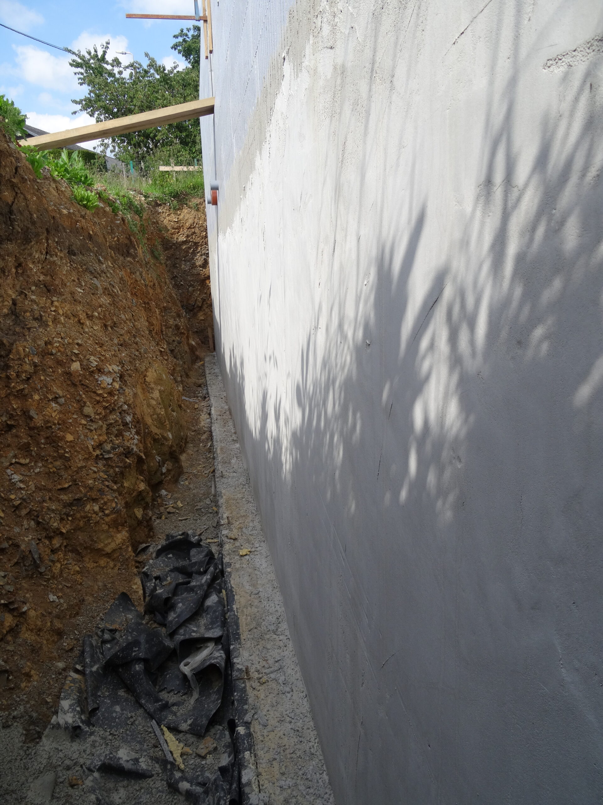 Le Platon: la touche finale de protection optimale des murs enterrés